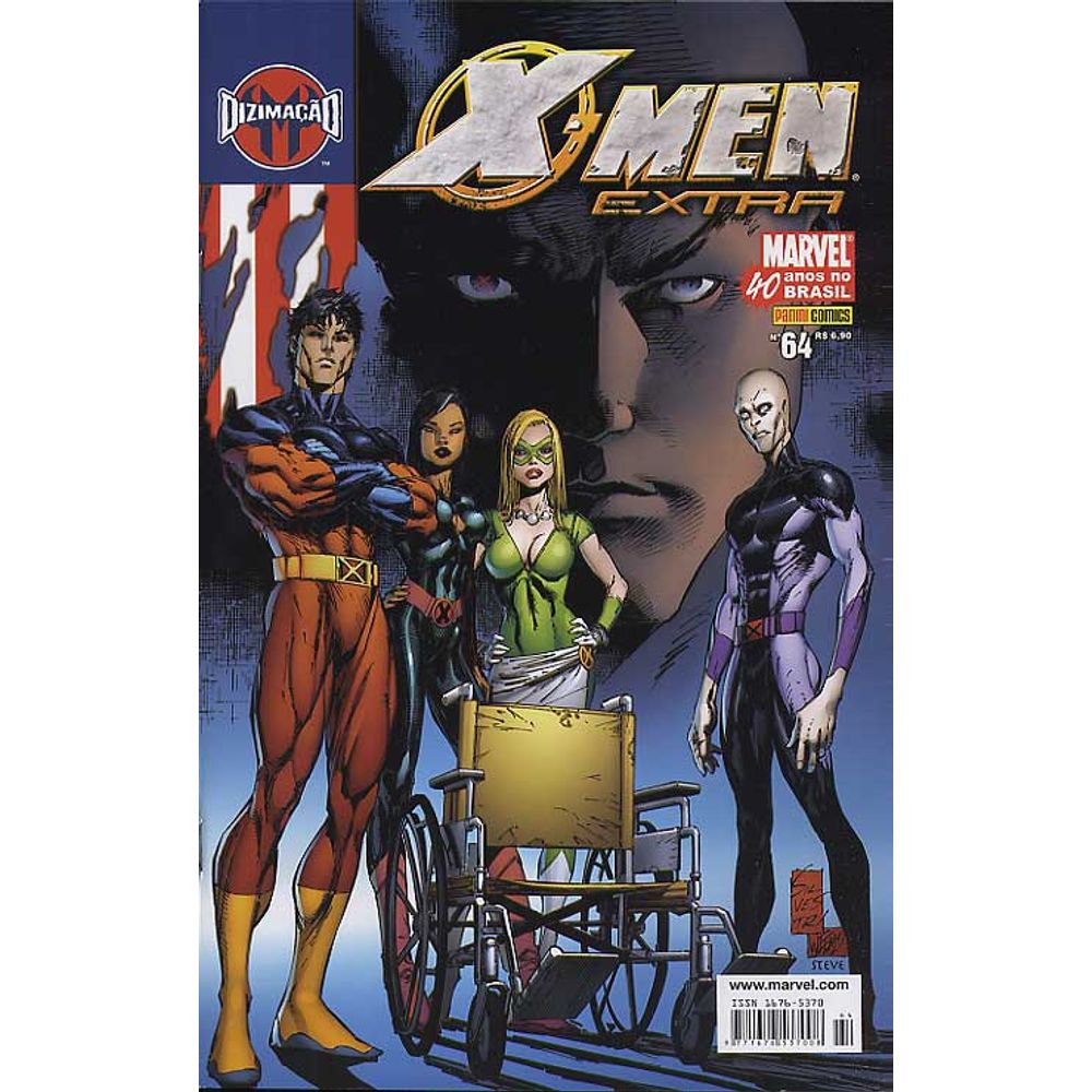 X-Men Extra 064 Editora Panini Gibis Quadrinhos HQs Mangás - Rika Comic Shop - Rika