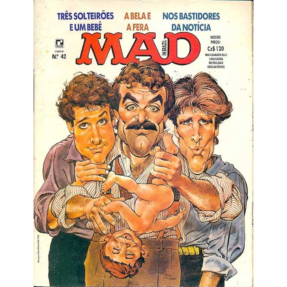 Mad 042 Editora Record - Gibis Quadrinhos Revistas Mangás - Rika