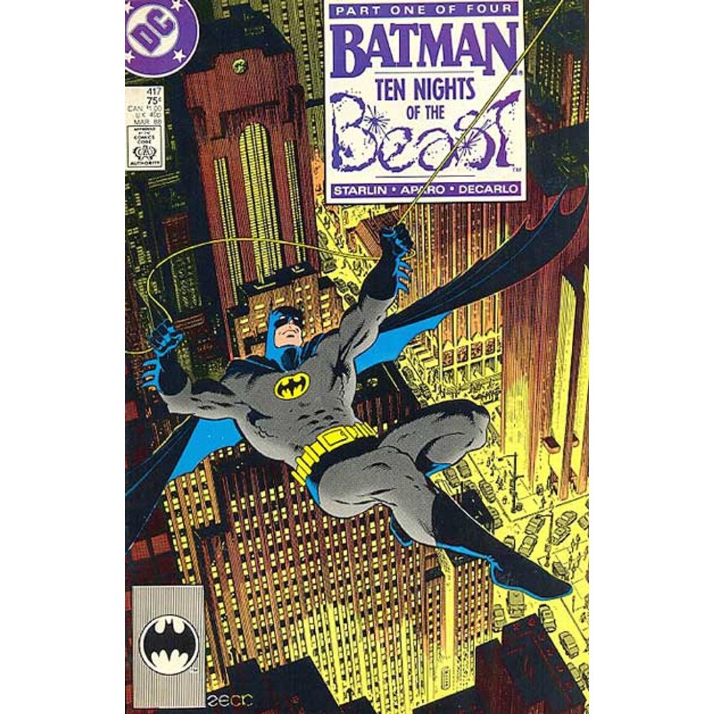 Comic Book Batman 417 DC Rare Old Online Shop Collectors Gibi - Rika