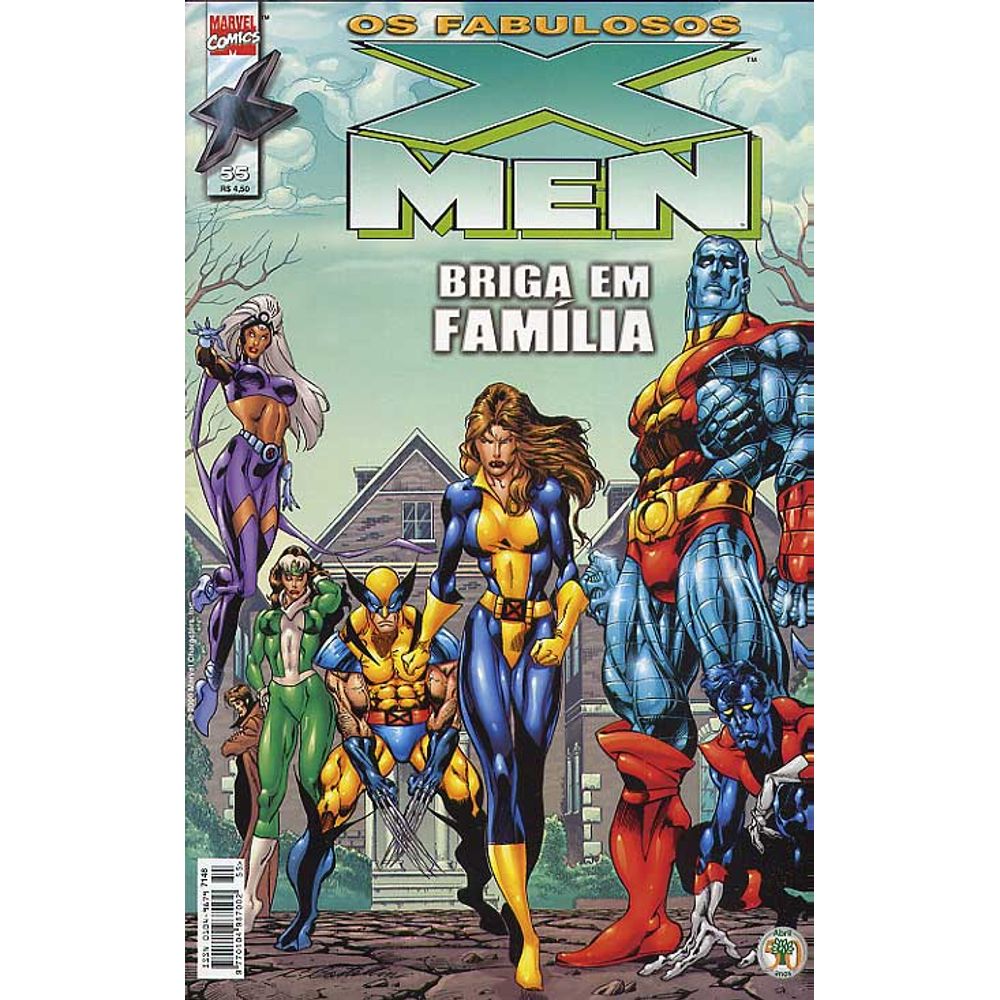 Fabulosos X-Men 55 Editora Abril Gibis Quadrinhos HQs Mangás - Rika ...
