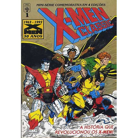 X-Men Classic 1 1 Editora Abril Gibis Quadrinhos HQs Mangás - Rika Comic Shop - Rika