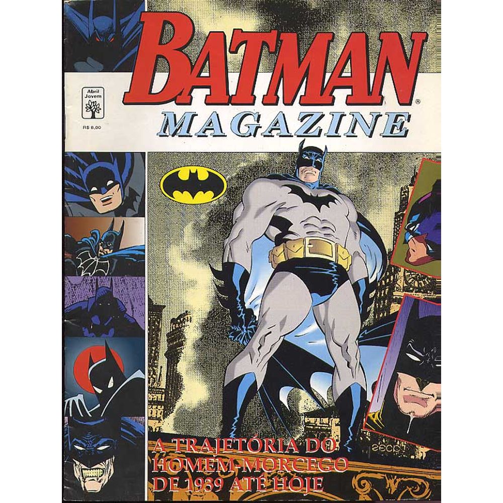 Batman Magazine Editora Abril Gibis Quadrinhos HQs Mangás - Rika Comic ...