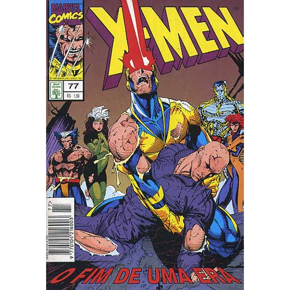 X-Men 077 Editora Abril Gibis Quadrinhos HQs Mangás - Rika Comic Shop - Rika
