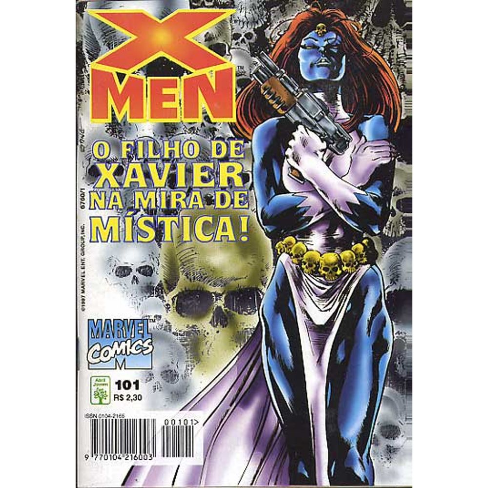 X-Men 101 Editora Abril Gibis Quadrinhos HQs Mangás - Rika Comic Shop - Rika