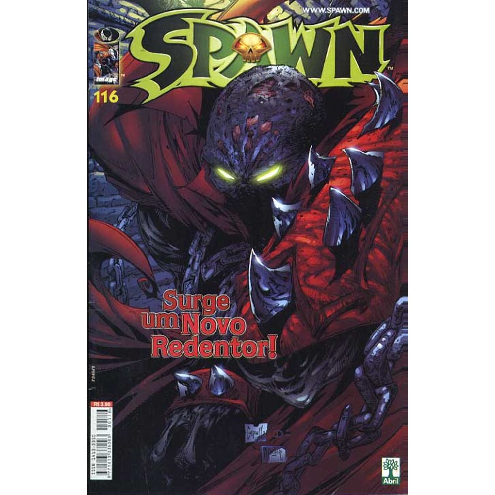 Gibi Usado Spawn 116 Abril Loja Sebo Quadrinhos Antigos Raros Compra Venda - Rika