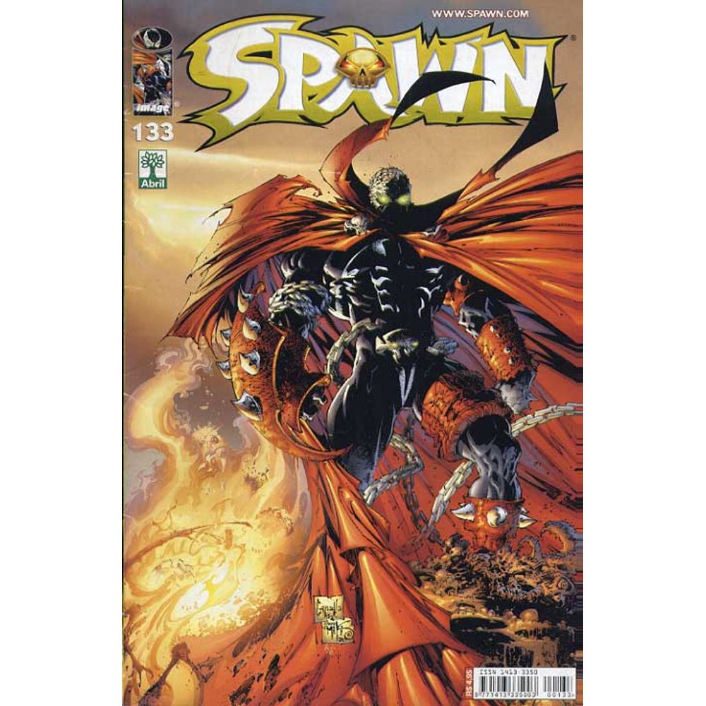 Spawn 133 Editora Abril Gibis Quadrinhos HQs Mangás - Rika Comic Shop - Rika
