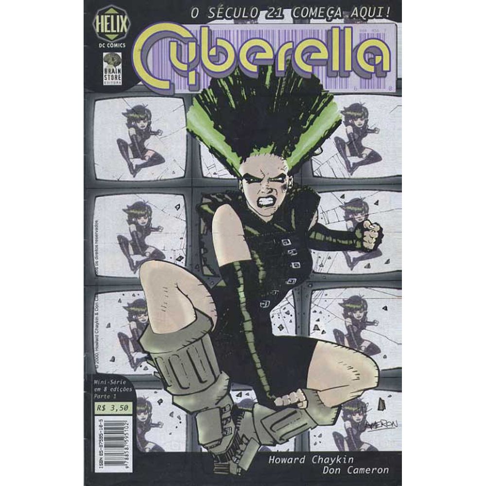 Cyberella 1 Editora Brainstore Gibis Quadrinhos HQs Mangás - Rika Comic ...