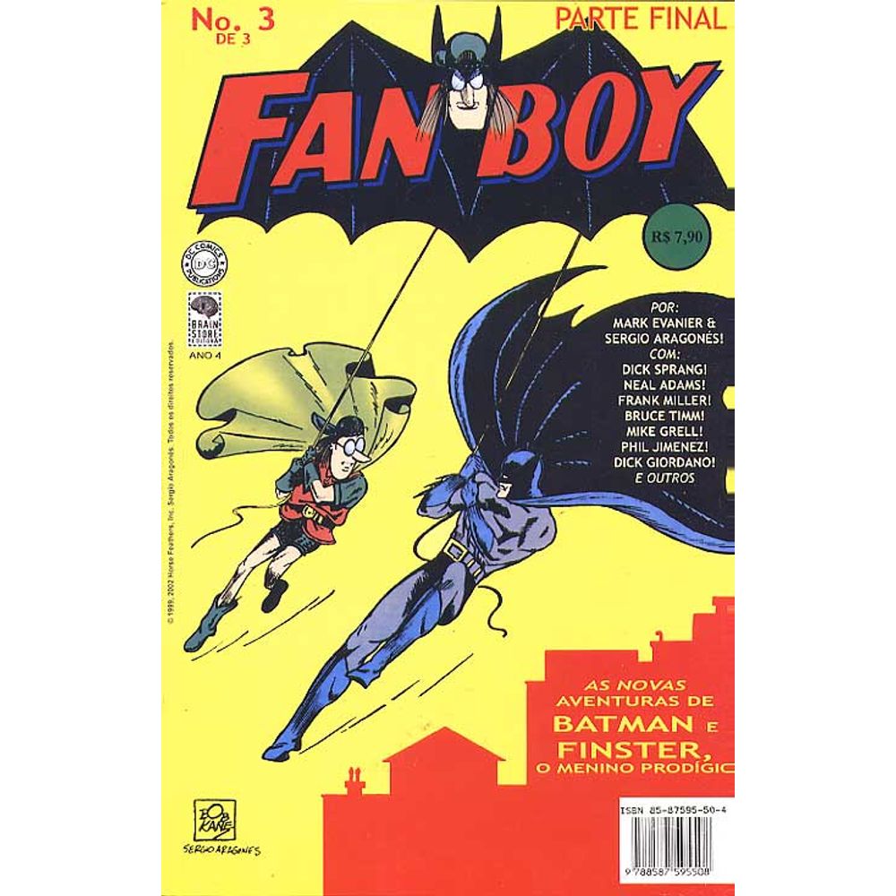 Fanboy 3 Editora Brainstore Gibis Quadrinhos HQs Mangás - Rika Comic ...