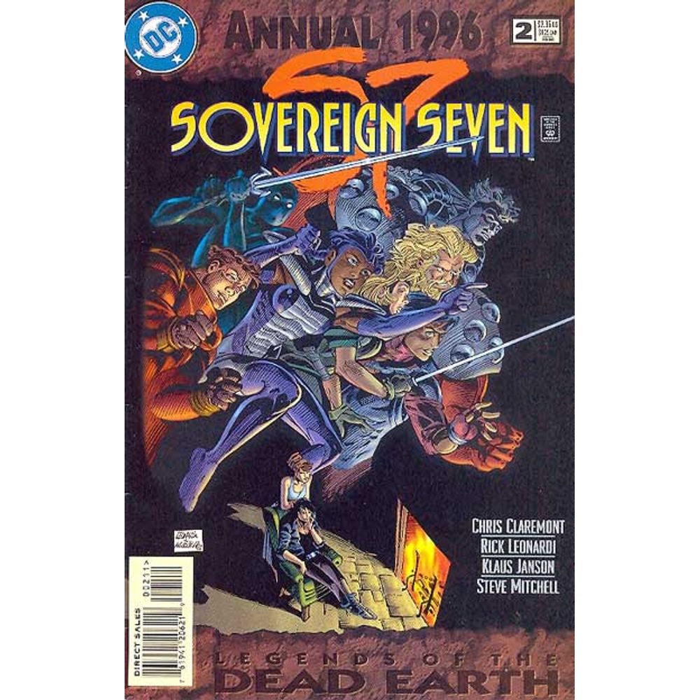Comic Book Sovereign Seven Annual 2 DC Rare Old Online Shop Collectors ...