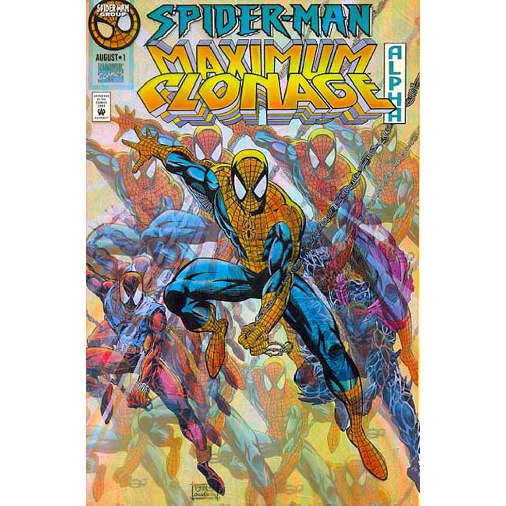 Comic Book SpiderMan Maximum Clonage Alpha 1 Marvel Rare Old Online Shop Collectors Gibi - Rika