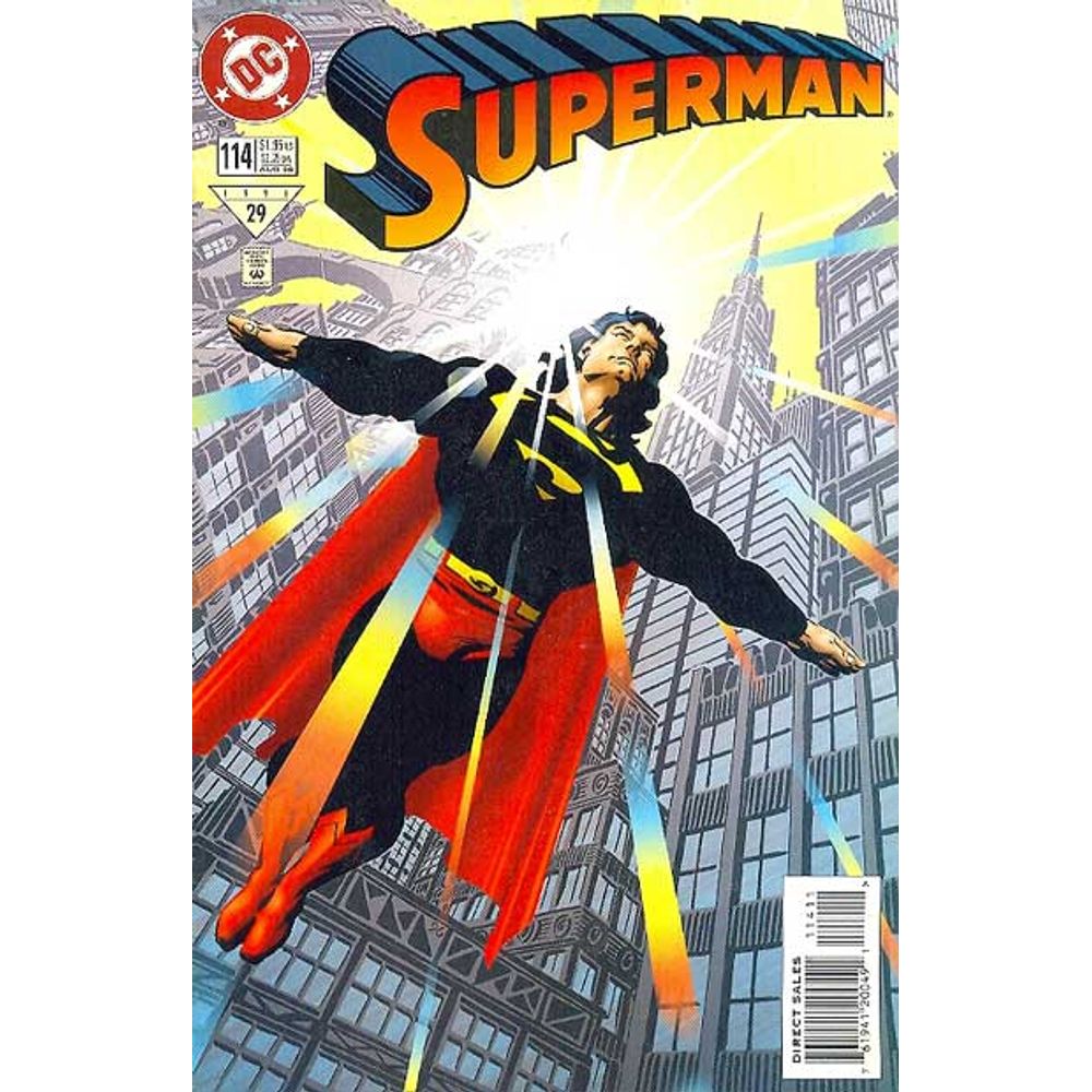 Comic Book Superman Volume 2 114 DC Rare Old Online Shop Collectors ...