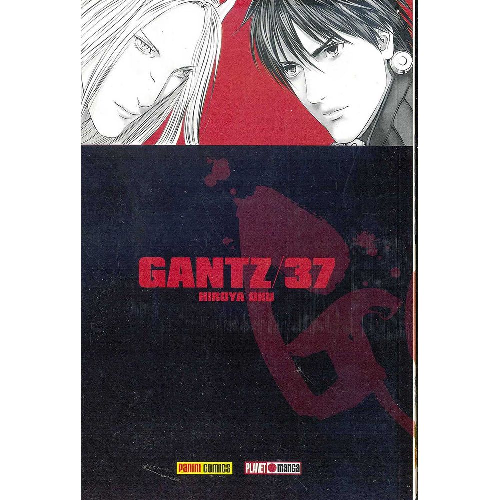 Gantz 37 Editora Panini Gibis Quadrinhos HQs Mangás - Rika