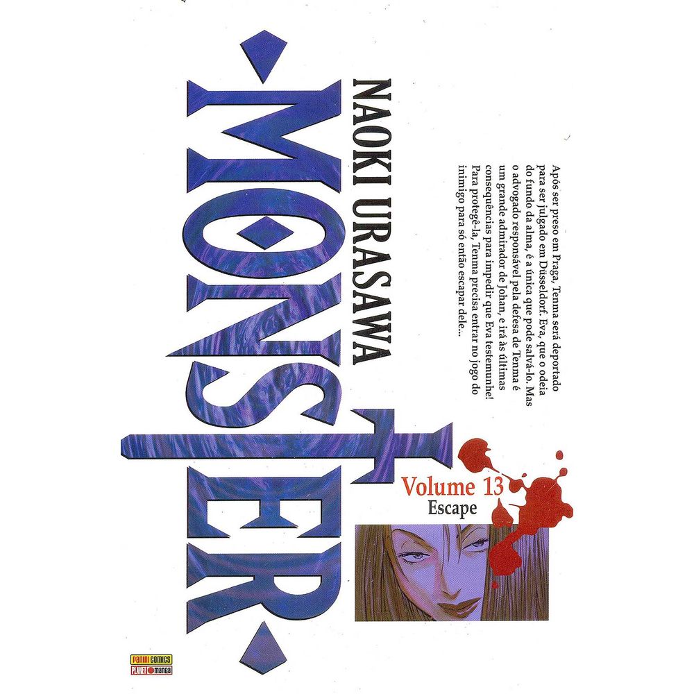 Monster 13 Editora Panini Gibis Quadrinhos HQs Mangás - Rika