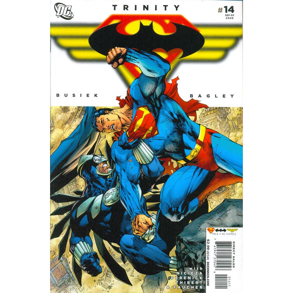 Comic Book Trinity 14 DC Rare Old Online Shop Collectors Gibi - Rika