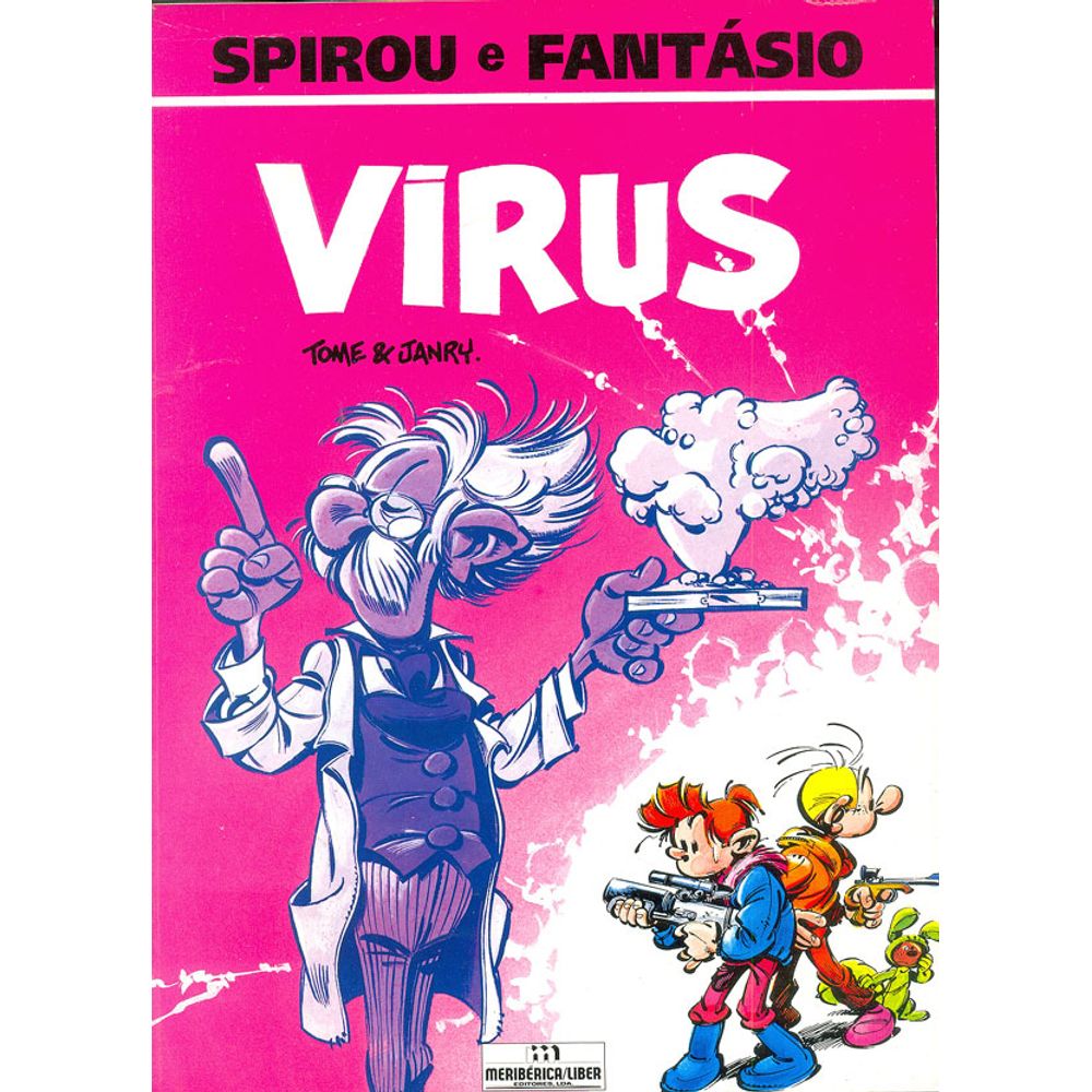 Gibi Importado Spirou e Fantásio - Virus - Rika