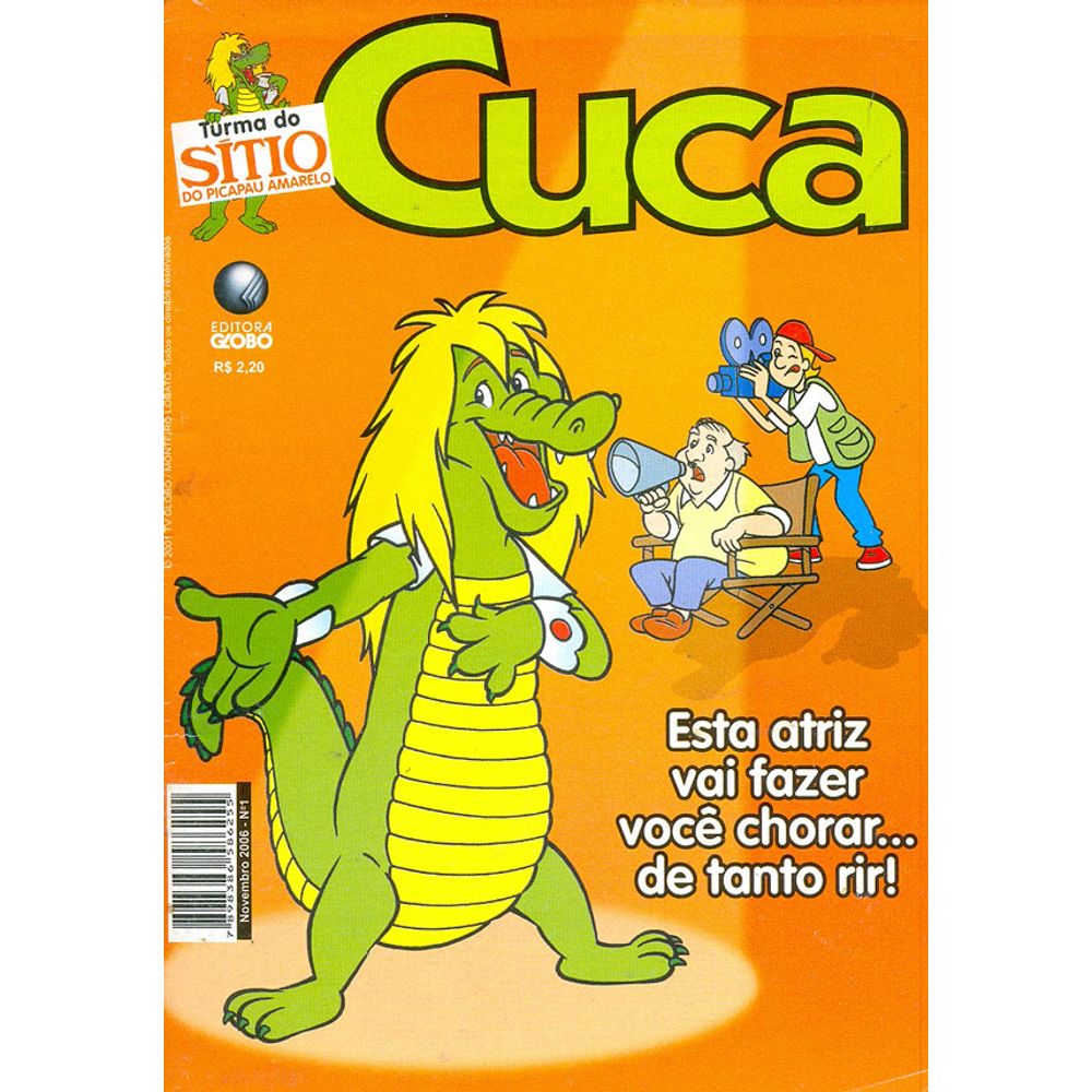 Gibi Usado Cuca Turma do Sítio do Picapau Amarelo 01 Globo Compra e ...