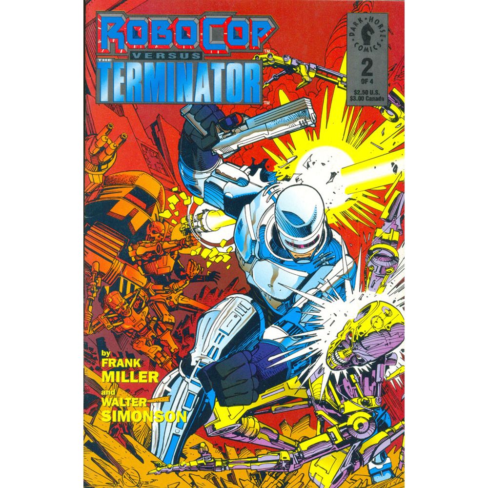 Comic Book Robocop versus Terminator 2 Dark Horse Rare Old Online Shop ...