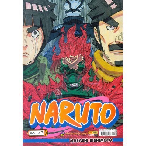 Naruto 69 Editora Panini Gibis Quadrinhos HQs Mangás - Rika