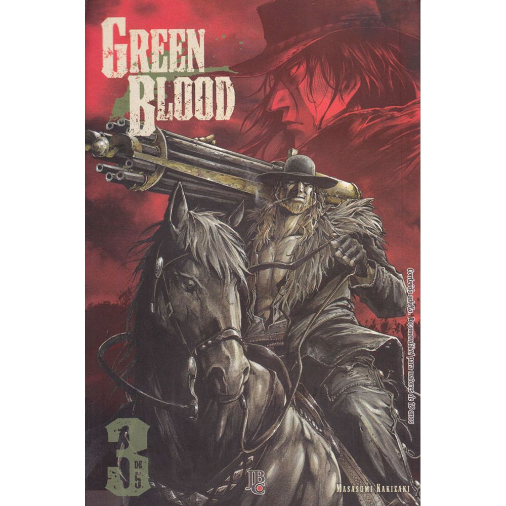 Compre Mangá Green Blood # 3 JBC Sebo de Gibis - Rika