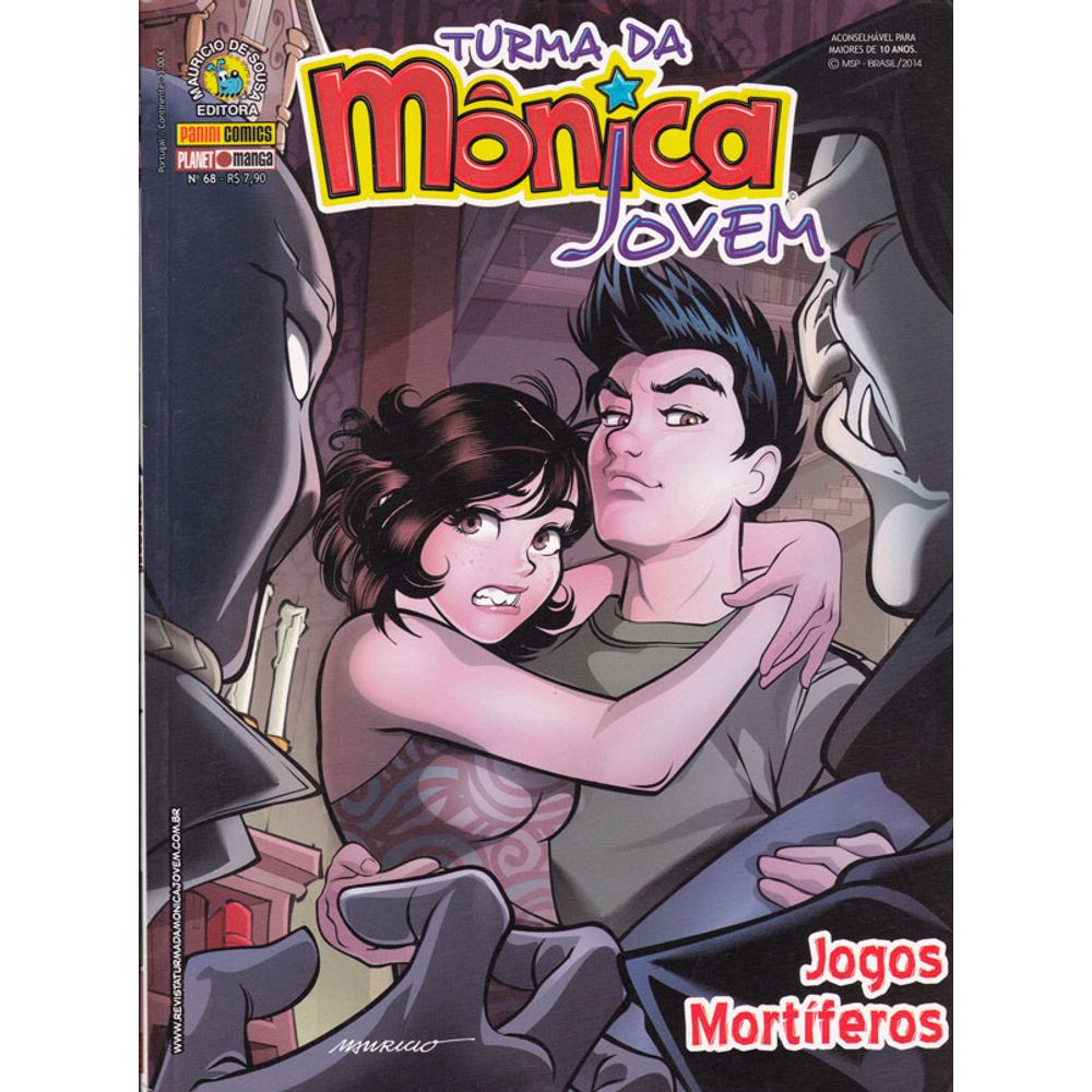 Turma Da Mônica Jovem 1ª Série 068 Editora Panini Rika Comic Shop