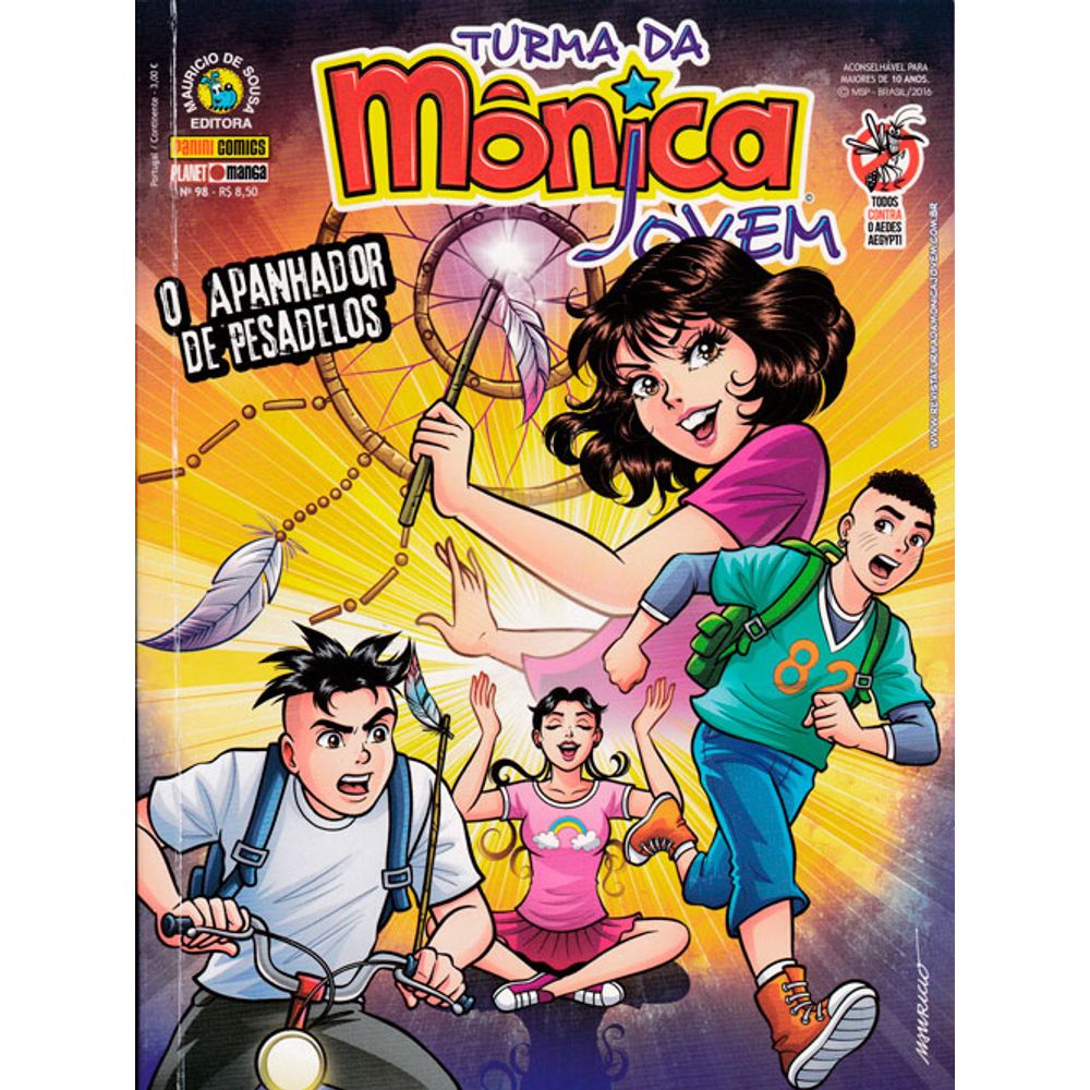 Turma Da Mônica Jovem 1ª Série 098 Editora Panini Rika Comic Shop