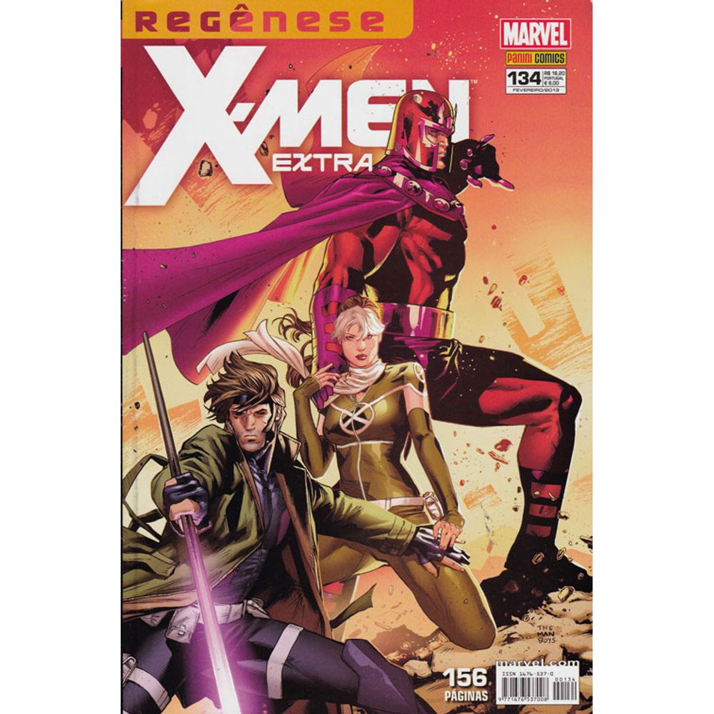 X-Men Extra 134 Editora Panini Gibis Quadrinhos HQs Mangás - Rika Comic ...