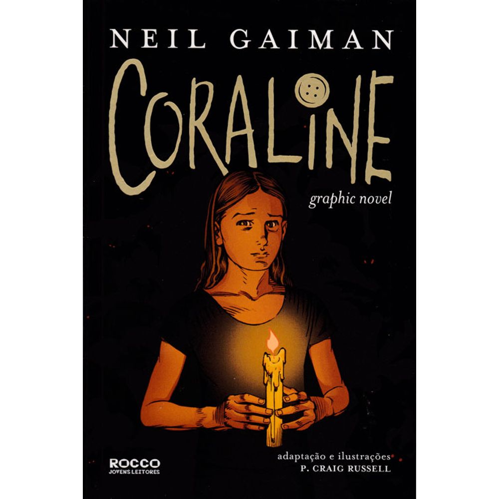 Coraline - Graphic Novel Editora Rocco - Gibis Quadrinhos Revistas ...