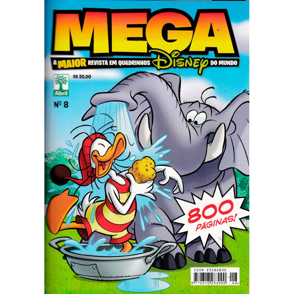 Mega Disney 08 Editora Abril - Rika Comic Shop - Gibis Quadrinhos ...