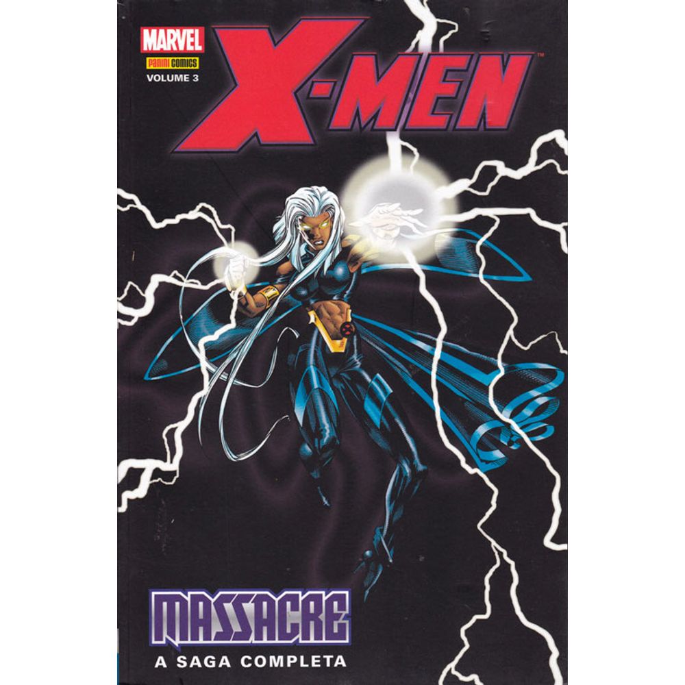X-Men - Massacre 3 Editora Panini Gibis Quadrinhos HQs Mangás - Rika ...