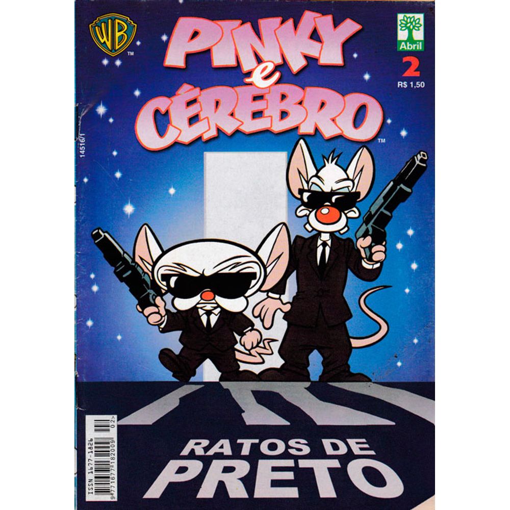 Pinky e Cérebro 2 Editora Abril - Rika Comic Shop - Gibis Quadrinhos ...