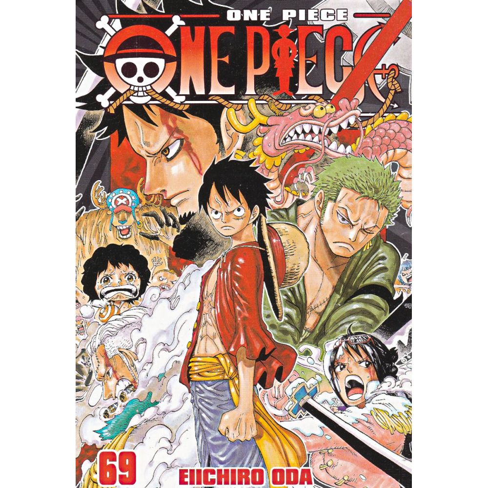One Piece 69 Editora Panini Gibis Quadrinhos HQs Mangás - Rika