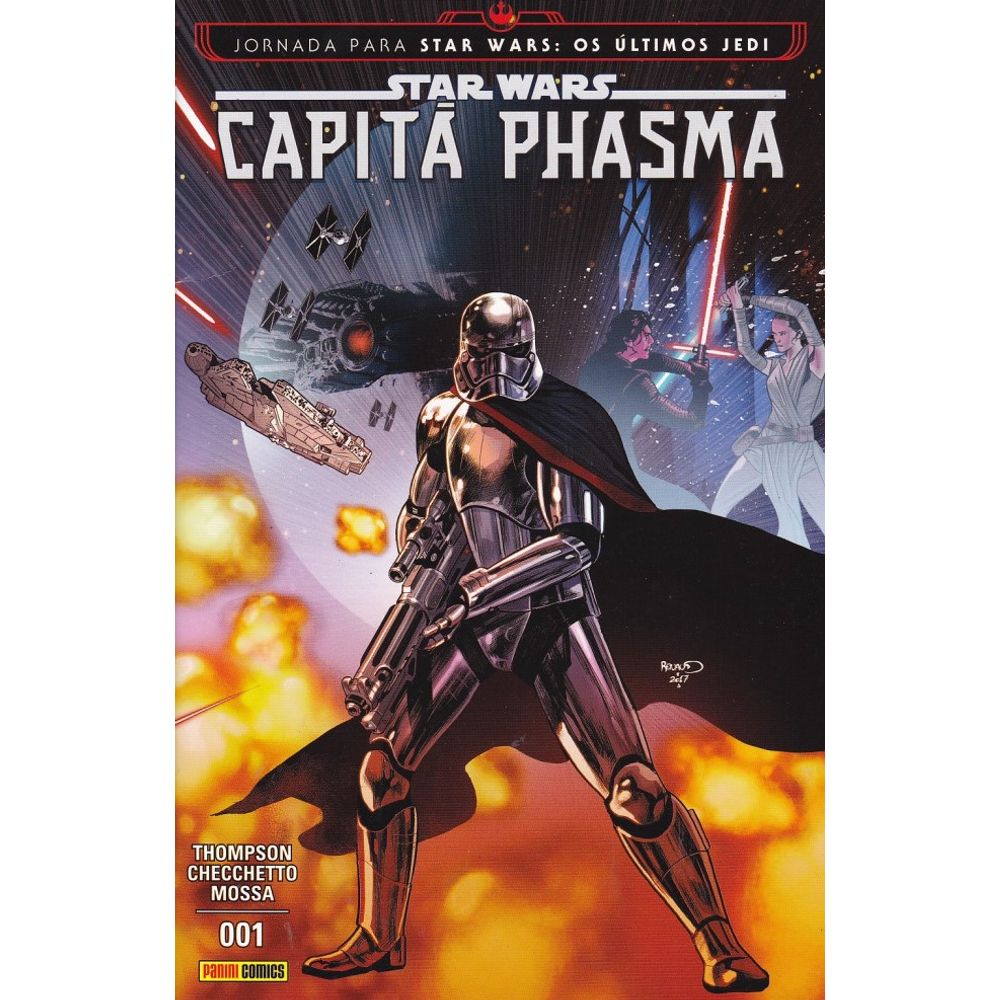 Star Wars - Capitã Phasma 1 Editora Panini Gibis Quadrinhos HQs Mangás ...