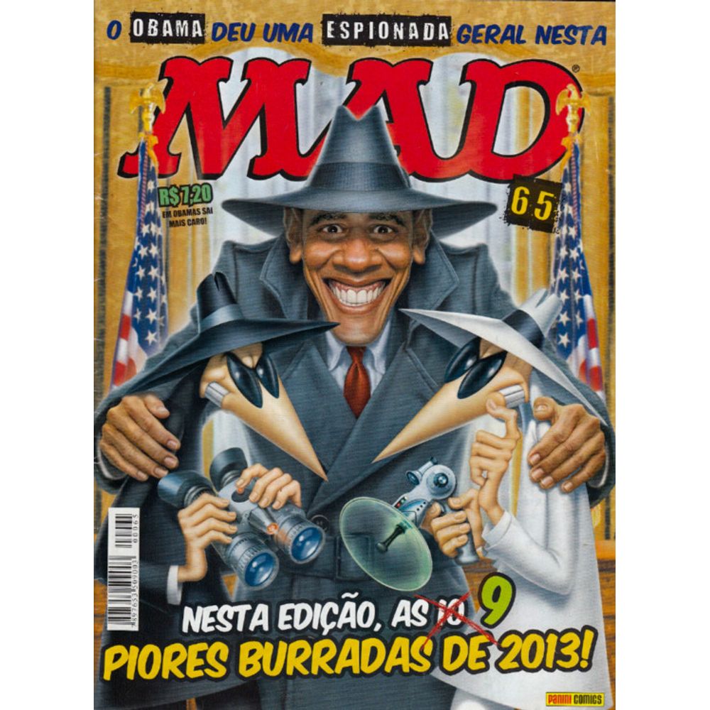 Mad 65 Editora Panini - Gibis Quadrinhos Revistas Mangás - Rika