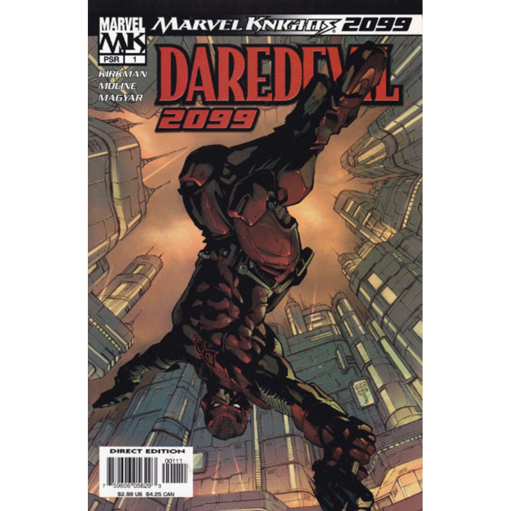 Marvel Knights 2099 Daredevil # 1 - Gibis Mangás Quadrinhos HQs - Rika