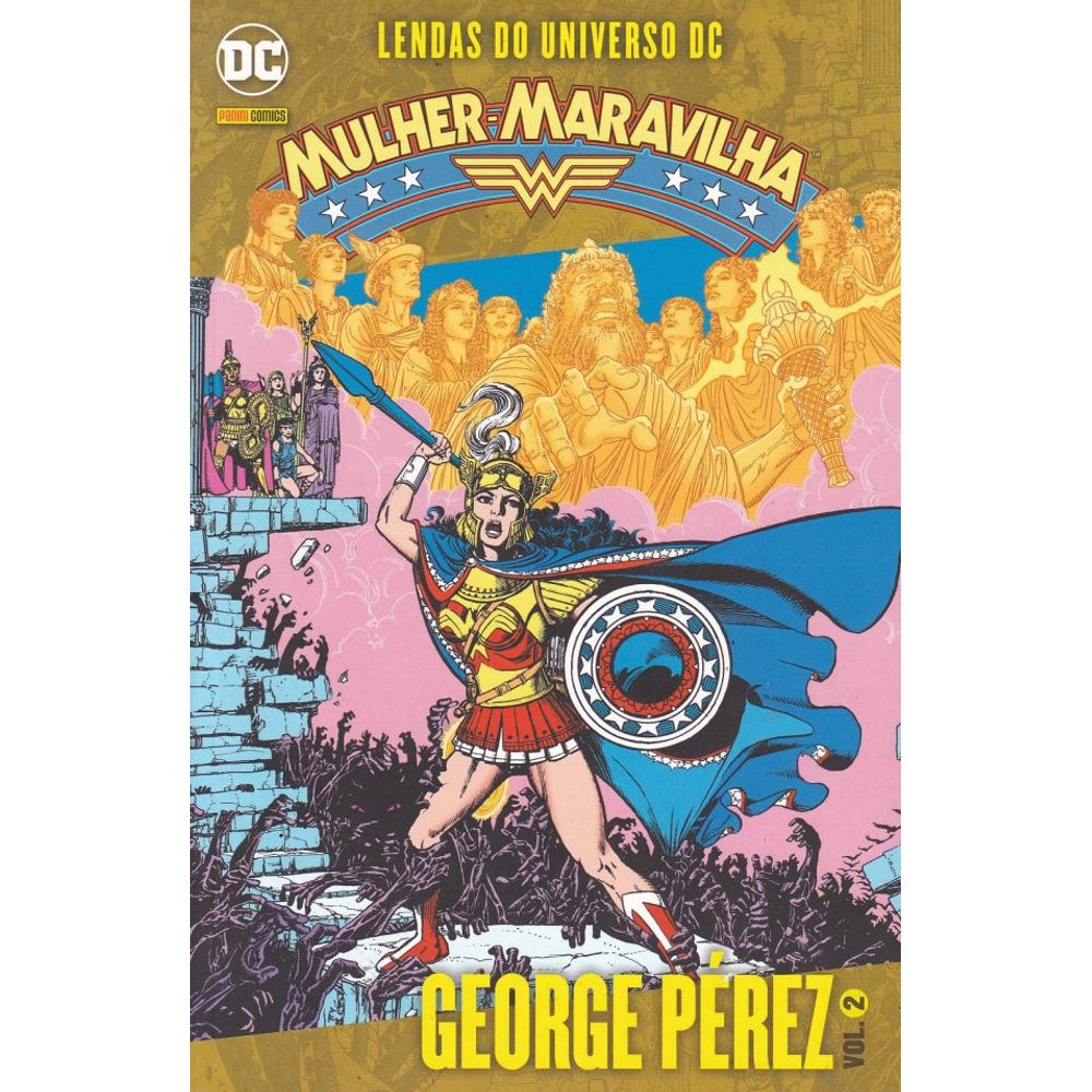 Lendas do Universo DC - Mulher-Maravilha - George Pérez 2 Editora ...