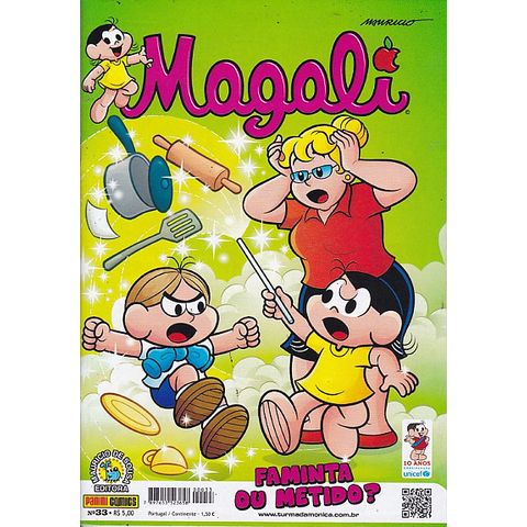 Magali - 2ª Série 033 Editora Panini - Rika Comic Shop - Gibis ...