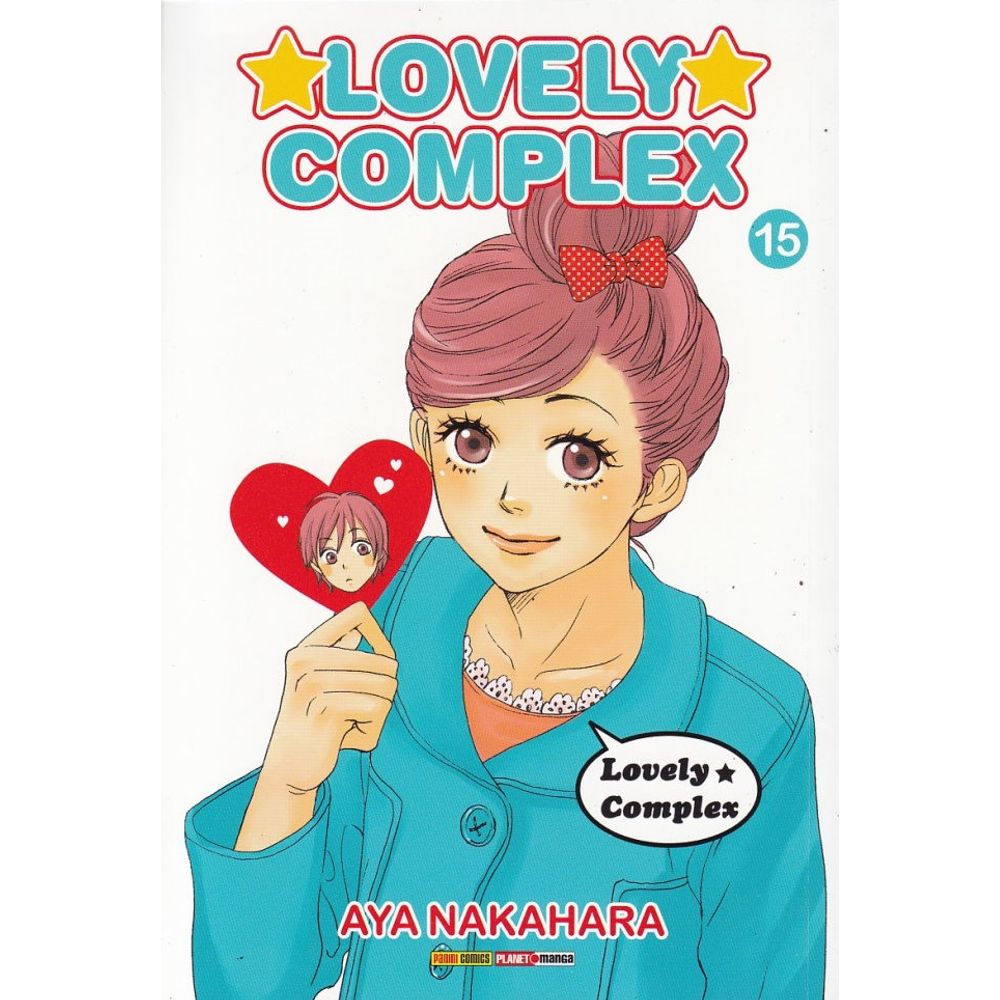 Lovely Complex 15 Editora Panini Gibis Quadrinhos HQs Mangás - Rika
