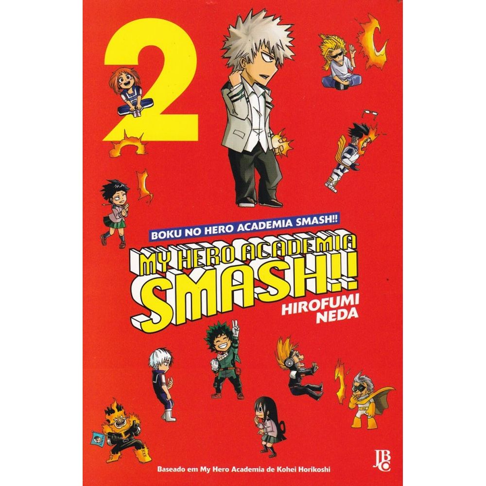 mangá My Hero Academia Smash nº 02 - Rika
