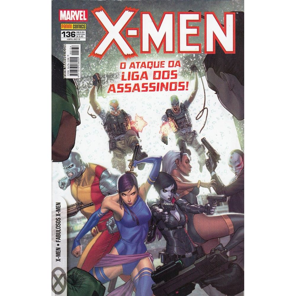 X-Men 136 Editora Panini Gibis Quadrinhos HQs Mangás - Rika Comic Shop ...