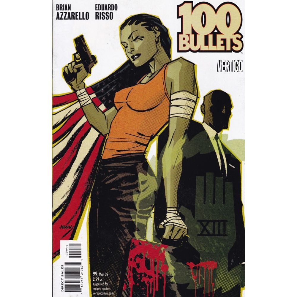 100 Bullets # 099 - Gibis Mangás Quadrinhos HQs - Rika