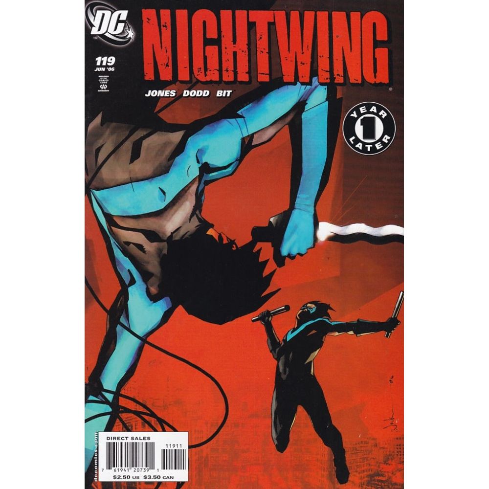Nightwing - Volume 1 # 119 - Gibis Mangás Quadrinhos HQs - Rika