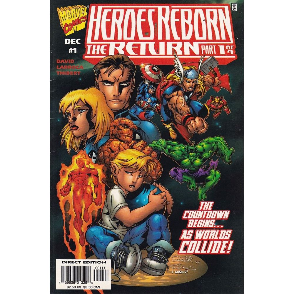 Heroes Reborn The Return # 1 - Gibis Mangás Quadrinhos HQs - Rika