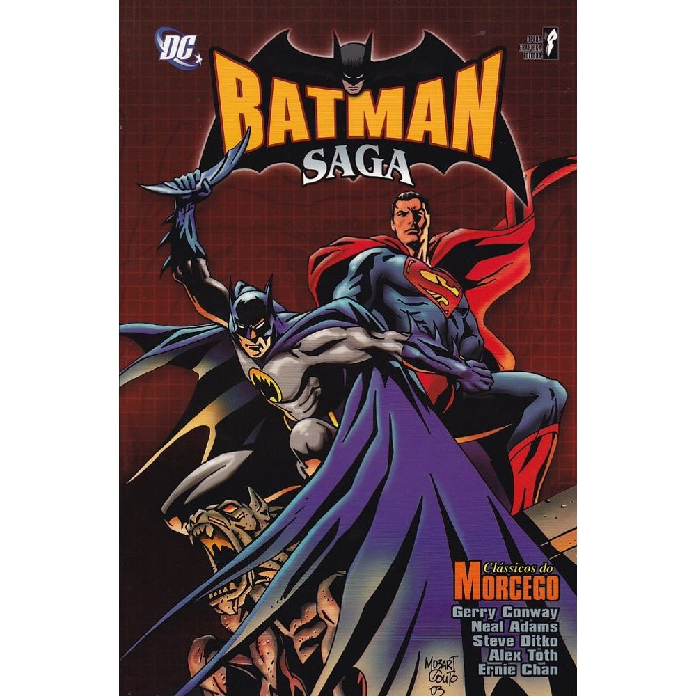 Batman Saga 2 - Clássicos do Morcego Editora Opera Graphica Gibis ...