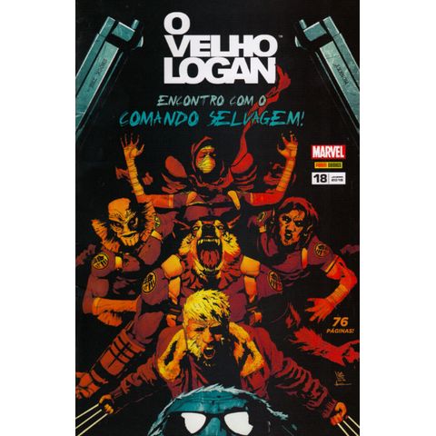 Velho Logan 18 Editora Panini Gibis Quadrinhos HQs Mangás - Rika