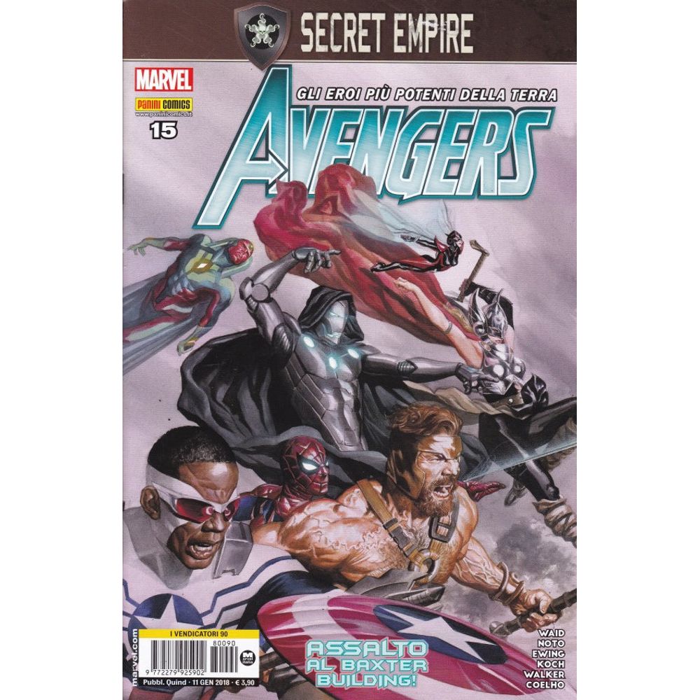 Avengers # 90 - Gibis Mangás Quadrinhos HQs - Rika