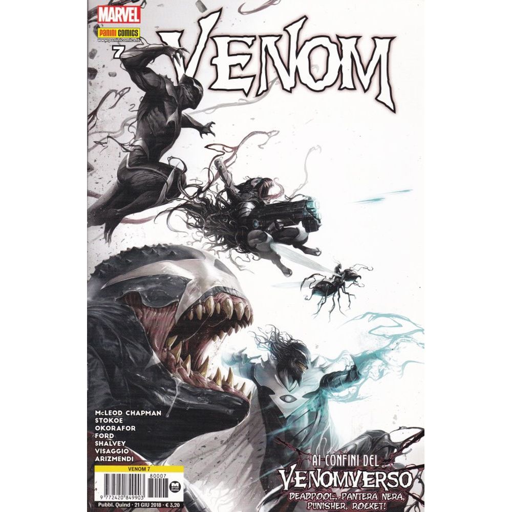 Venom # 7 - Gibis Mangás Quadrinhos HQs - Rika