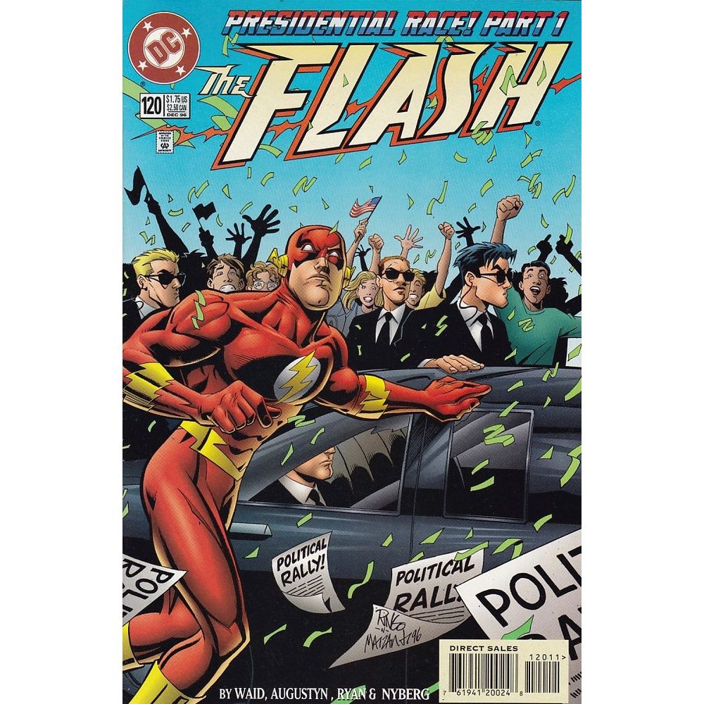 Flash - Volume 2 # 120 - Gibis Mangás Quadrinhos HQs - Rika