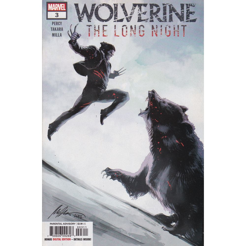Wolverine - The Long Night # 3 - Gibis Mangás Quadrinhos HQs - Rika