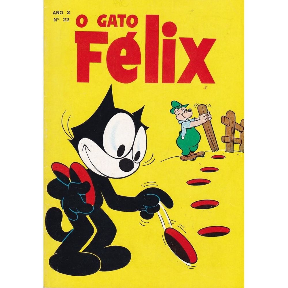 Gato Félix 22 Editora Lord Cochrane - Gibis Quadrinhos Mangás - Rika