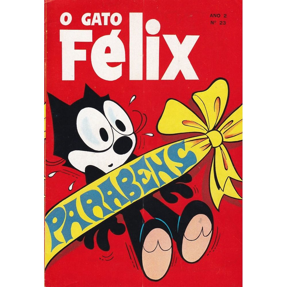 Gato Félix 23 Editora Lord Cochrane - Gibis Quadrinhos Mangás - Rika